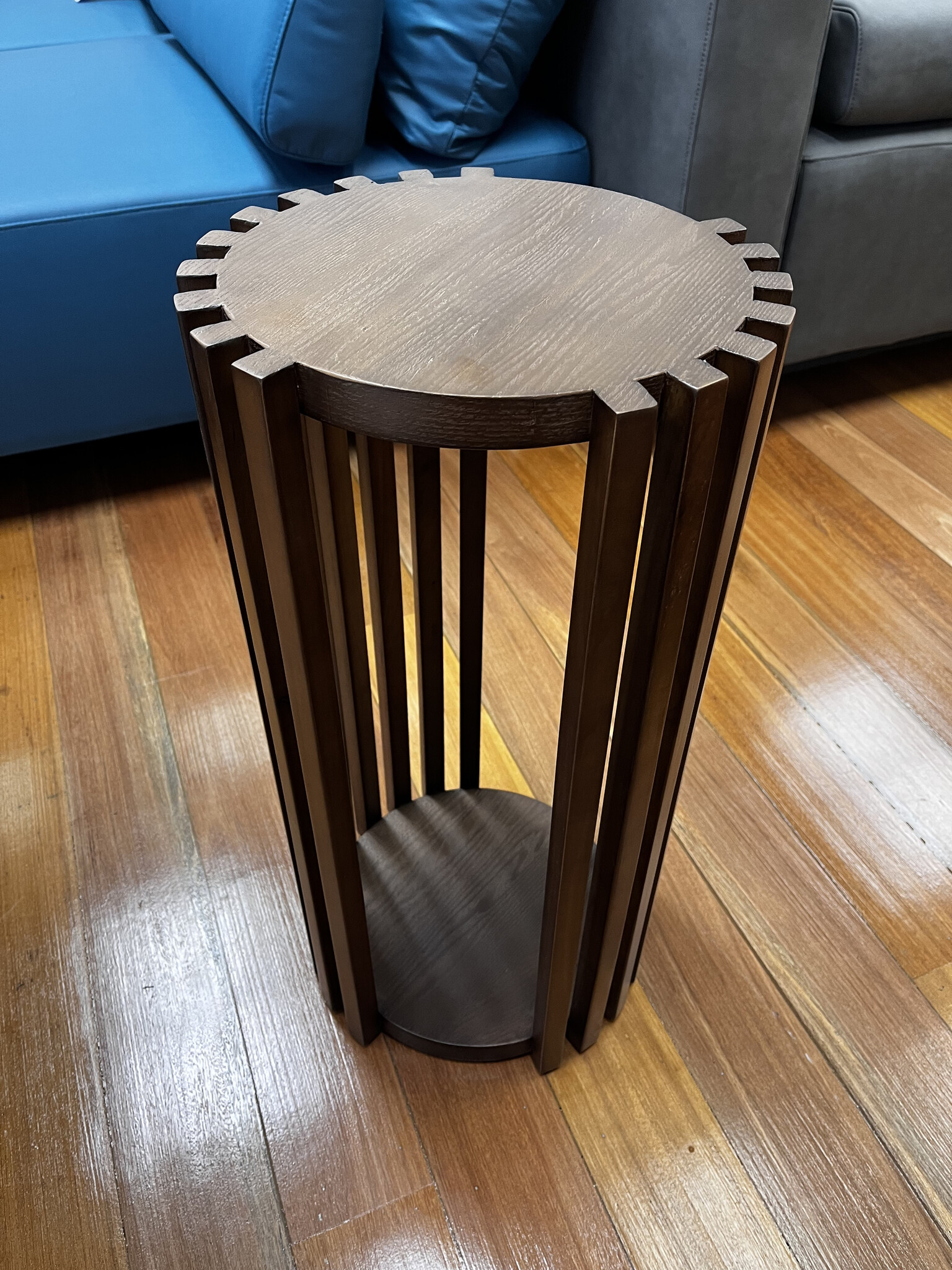 Table Basse En Mdf Et Plateau En Bois Tiki