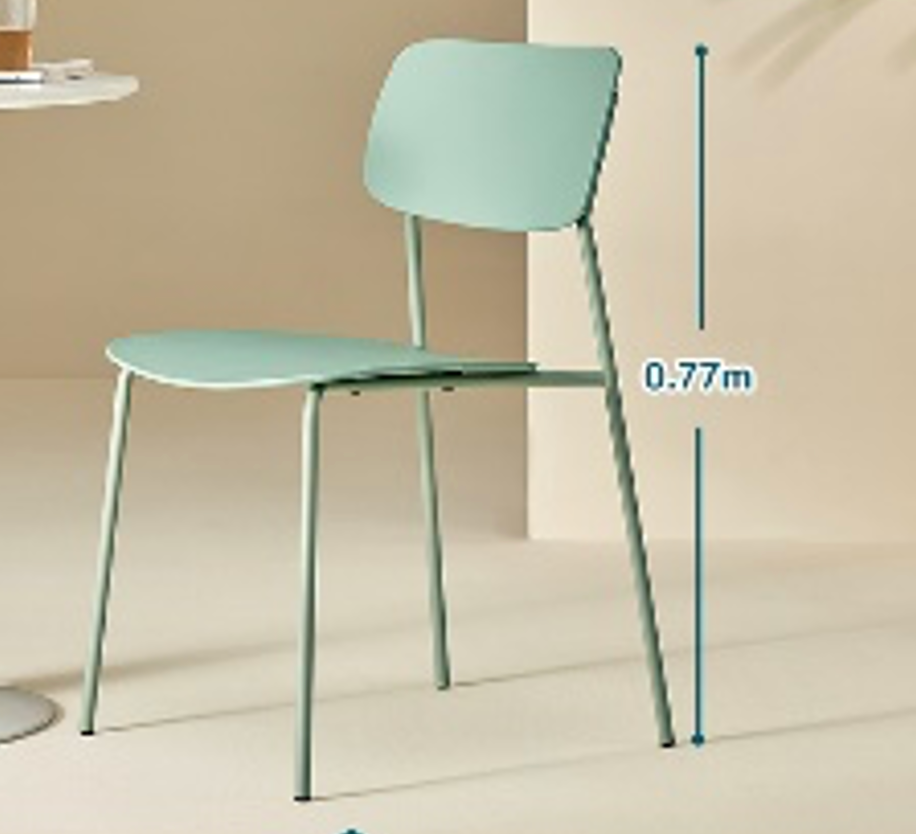 Chaise de table Verte - TIKI