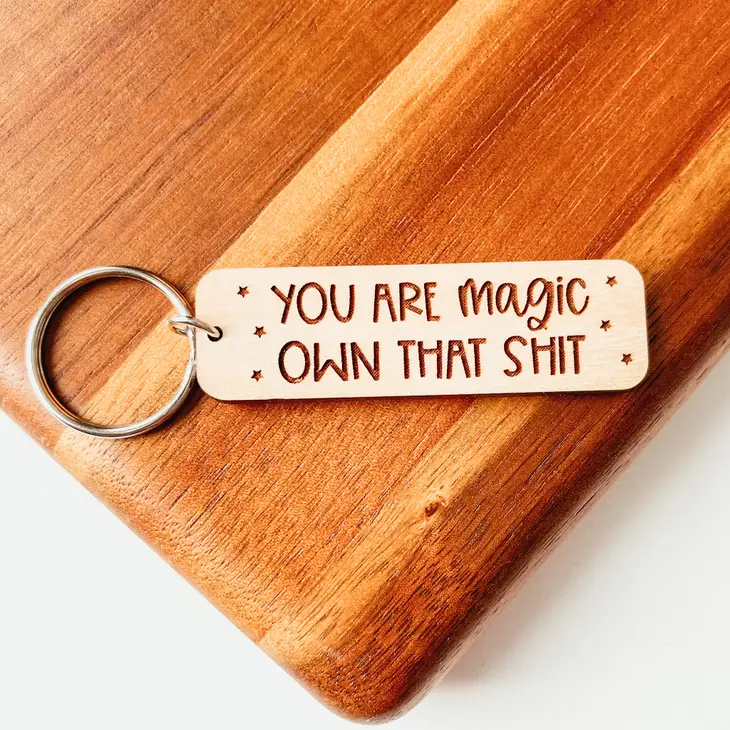 You Are Magic Keychain - Copper Alley Gift Boutique