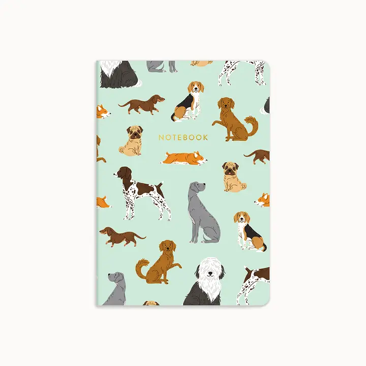 Dogs Notebook - Copper Alley Gift Boutique