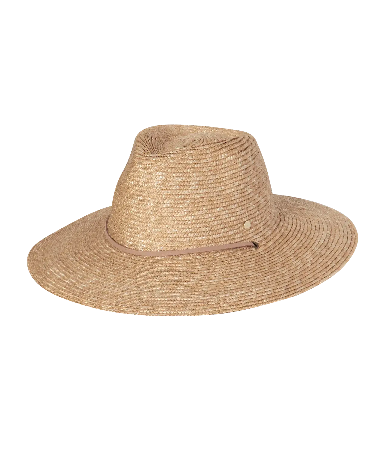Wide Brim Natural Straw Hat - Georgia - Copper Alley Gift Boutique