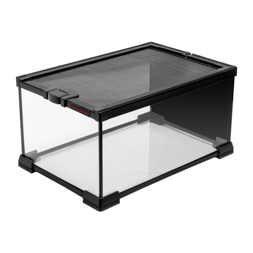 Aquatop 2.5-Gal Terrarium with Mesh Top 7.87 x 11.81 x 6.30 inch - Roonami