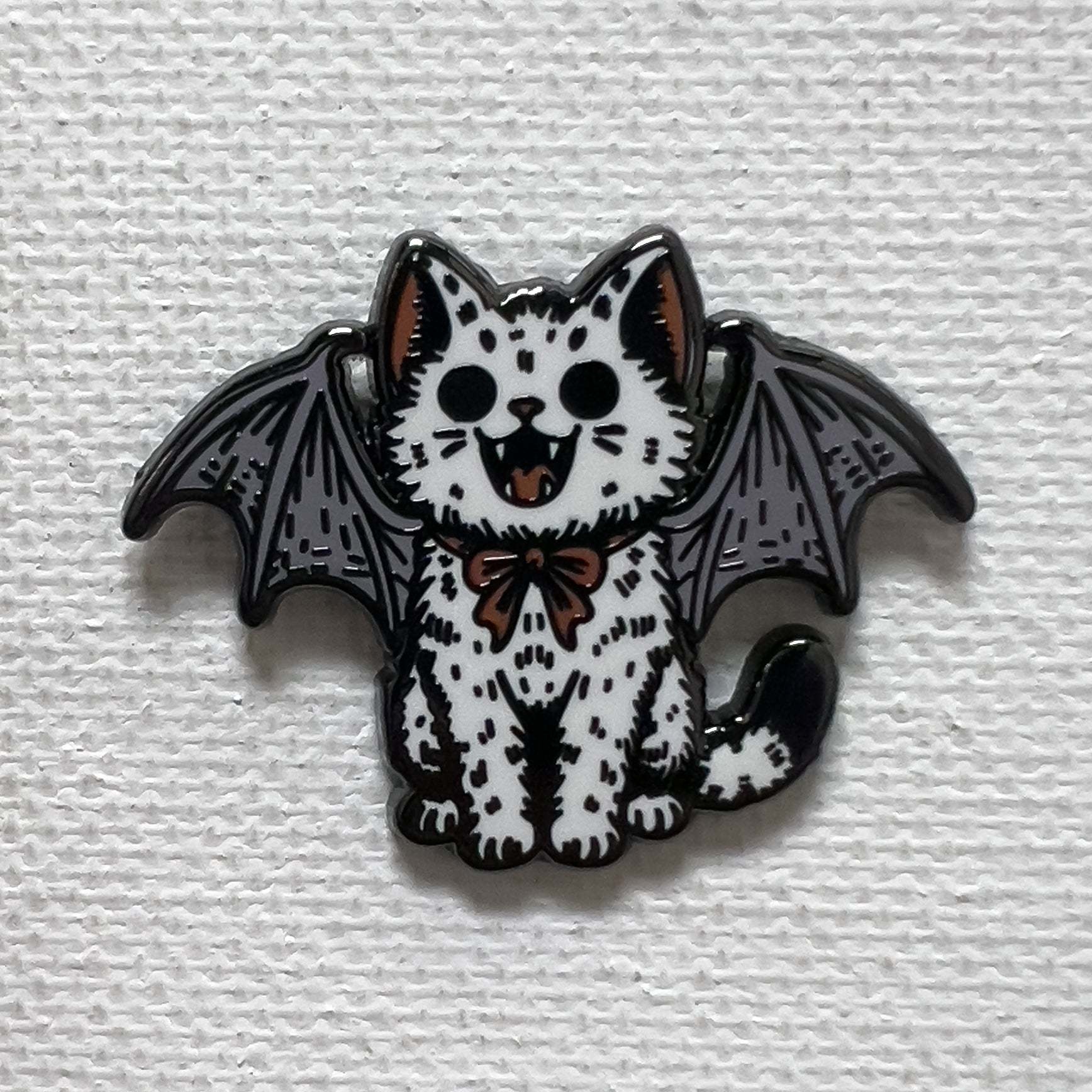 Strike Gently Co Cat Bat Pin - Roonami