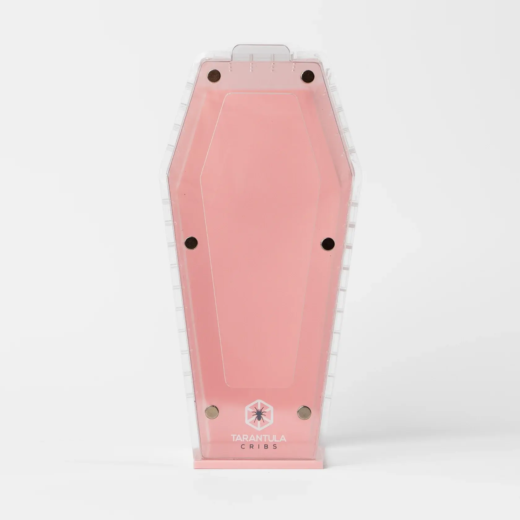 Pink Mini 3" x 3" x 6" Tarantula Cribs - Roonami