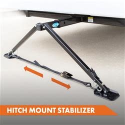 MOR/Ryde Receiver Hitch Mount Trailer Stabilizer; X-BRACE; - Outdoorsy ...