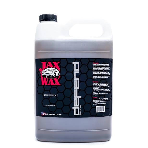 Jax Wax Defend Graphene Shampoo (GAL) - iRep Auto Detail Supply