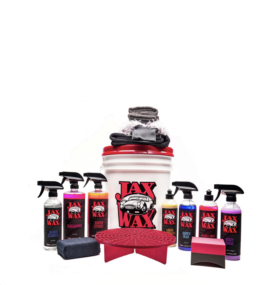 Jax Wax Essentials Exterior Bucket Kit - iRep Auto Detail Supply