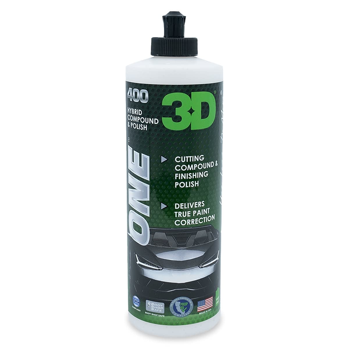 3D ONE Hybrid Compound and Polish | One Step (16OZ) - iRep Auto Detail ...