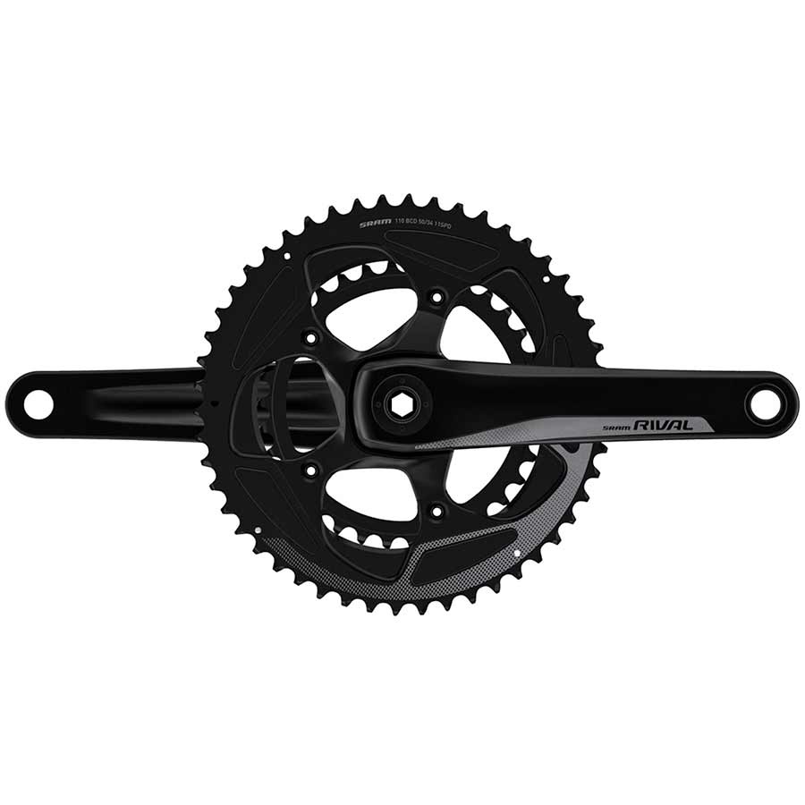 SRAM, Rival22, Crankset, 11sp., 172.5mm, 34/50T, BCD:110mm, GXP, 44.5mm ...