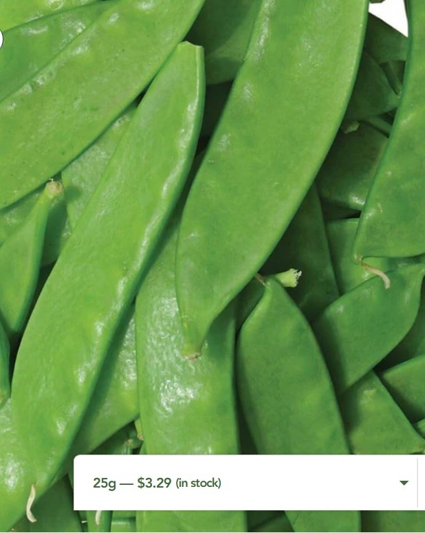 Pea Oregon Sugar Pod II - HomeGrow'N Grow Shop