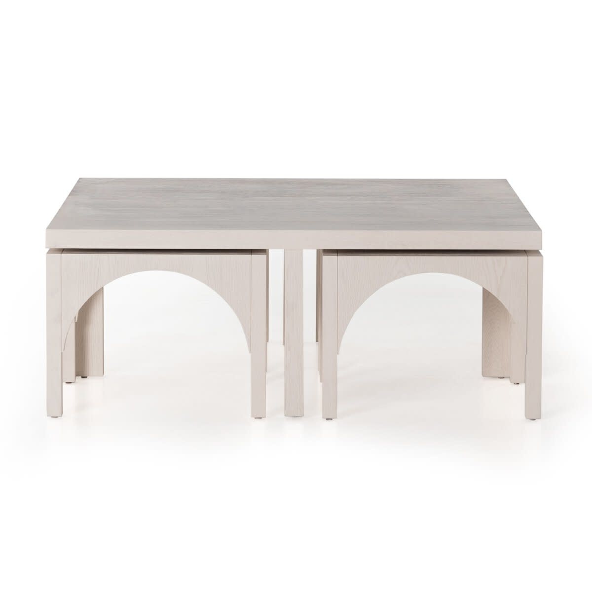 Amara Coffee Table- Off White Oak - Jes & Gray Living