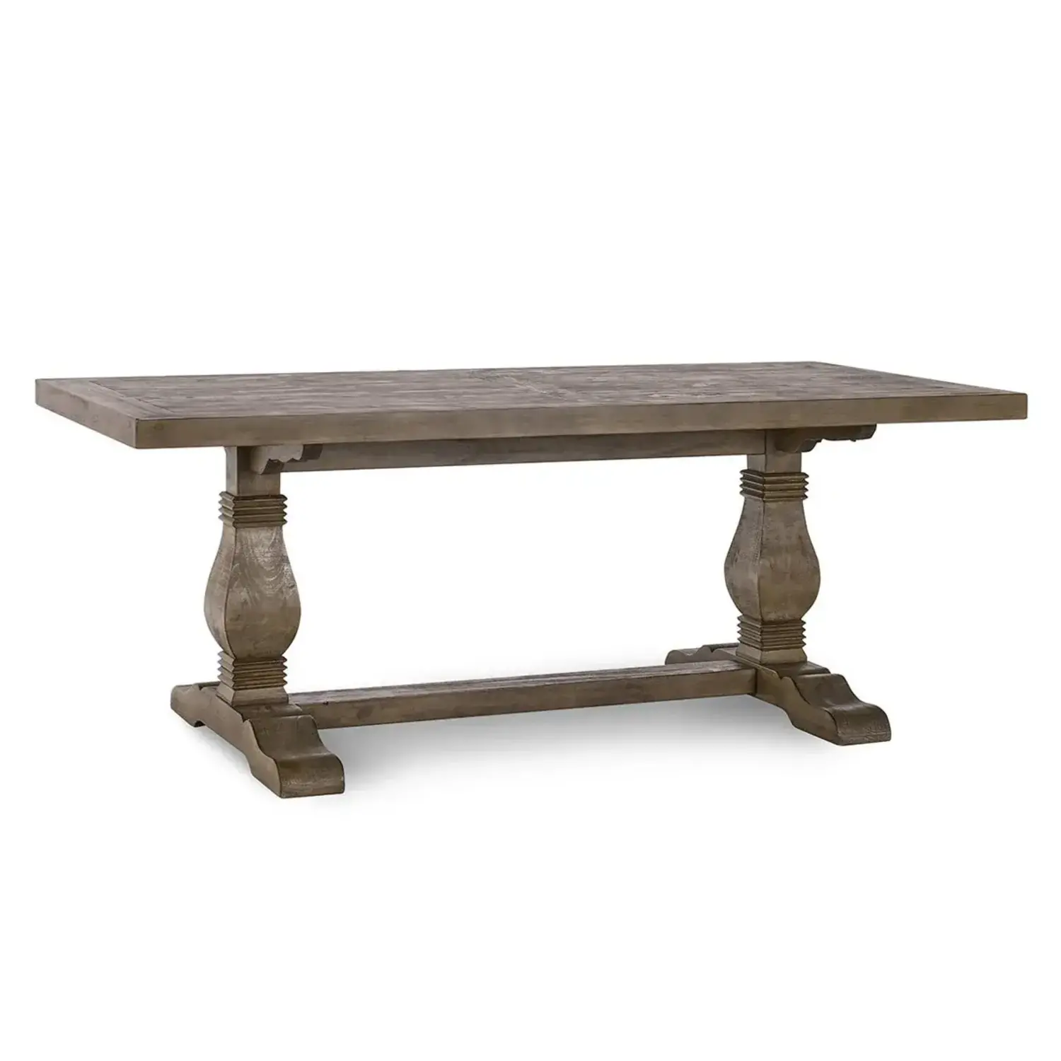 Caleb Solid Wood Rectangular Dining Table - Jes & Gray Living