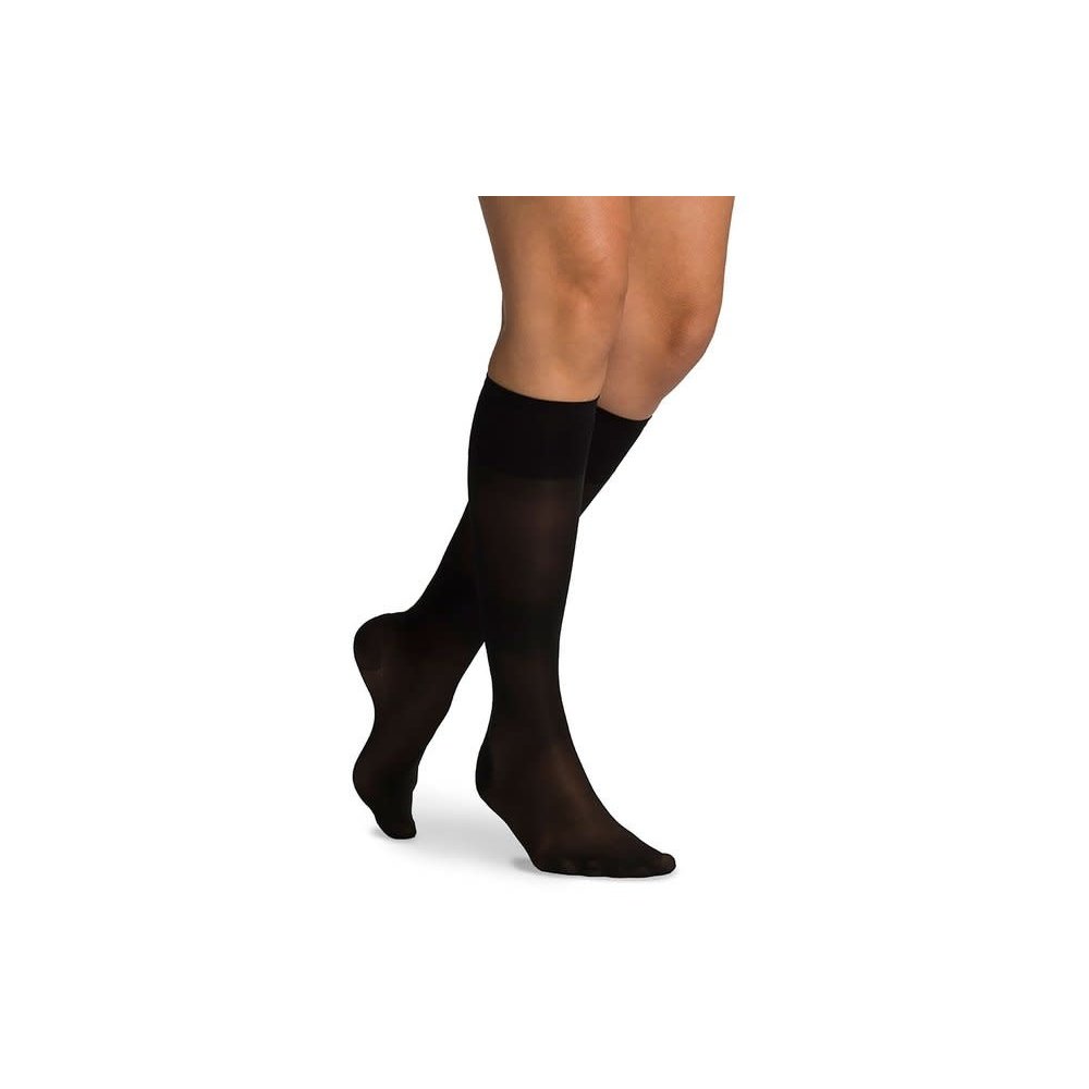 Sheer Fashion Knee-High Hosiery for Women 15-20mmHg - Medi Healthcare