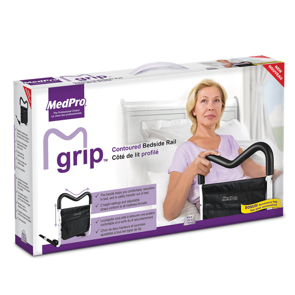 AMG-Medpro MedPro M-Grip Contoured Bedside Rail - Medi Healthcare