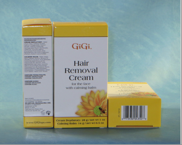 GIGI HAIR REMOV CREAM FACE 1 OZ - Sarebys Beauty Supply