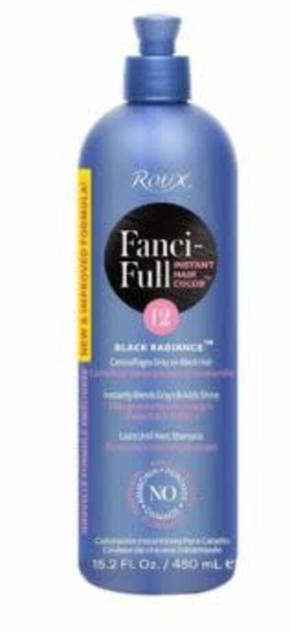 ROUX FANCI FULL INSTANT HAIR COLOR BLACK RADIANCE #12 - Sarebys Beauty ...
