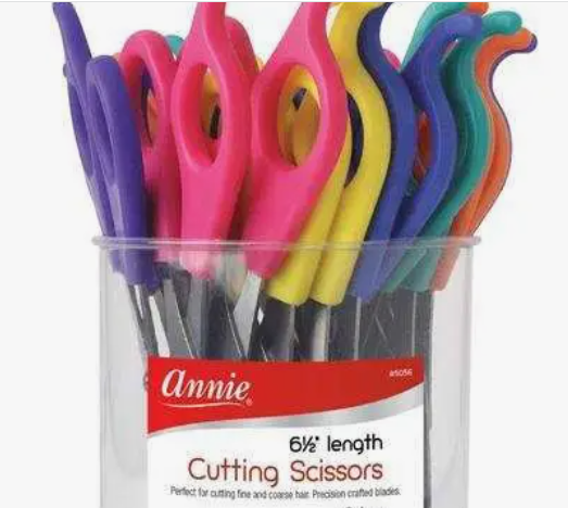 ANNIE COLORS CUTTING SCISSORS 6 1/2 - Sarebys Beauty Supply