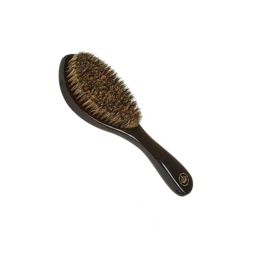 BOW WOW X 360 Power Wave Medium Soft Boar Brush - Cincinnati Barber Supply