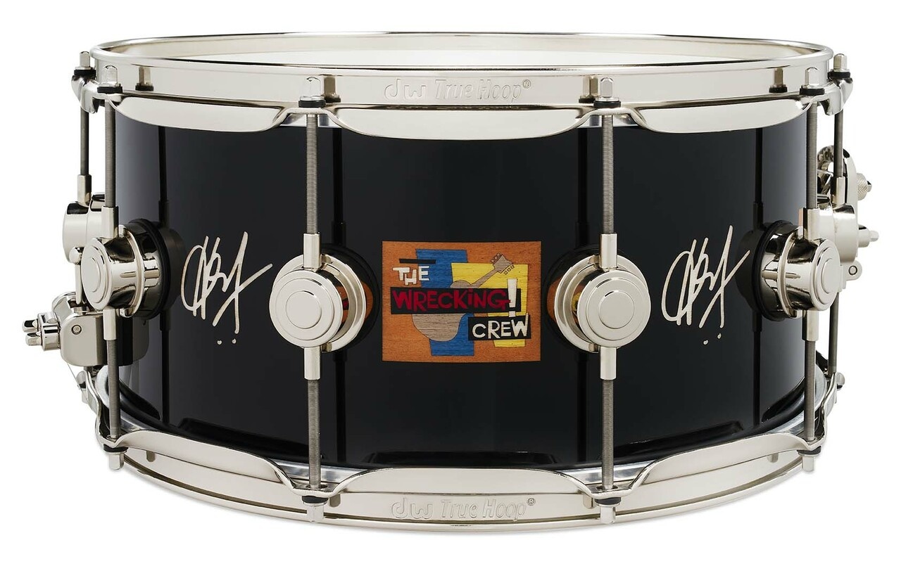 DW DW - DREX6514SSK-WC - Icon Snare Hal Blaine/Wrecking Crew, Nickel ...