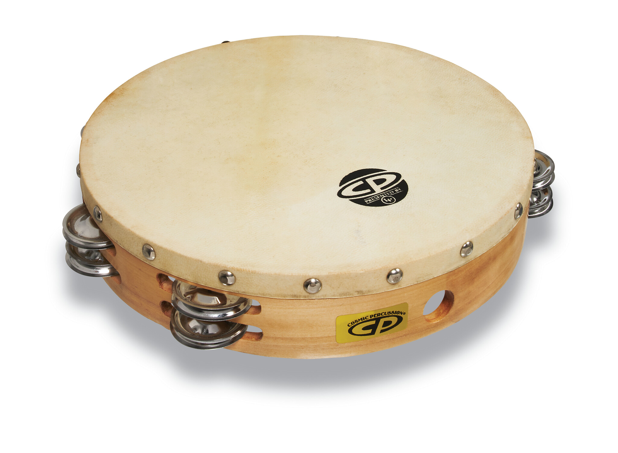 LP CP - CP380 - 10" Double Row Head Tambourine - Steel - Professional ...