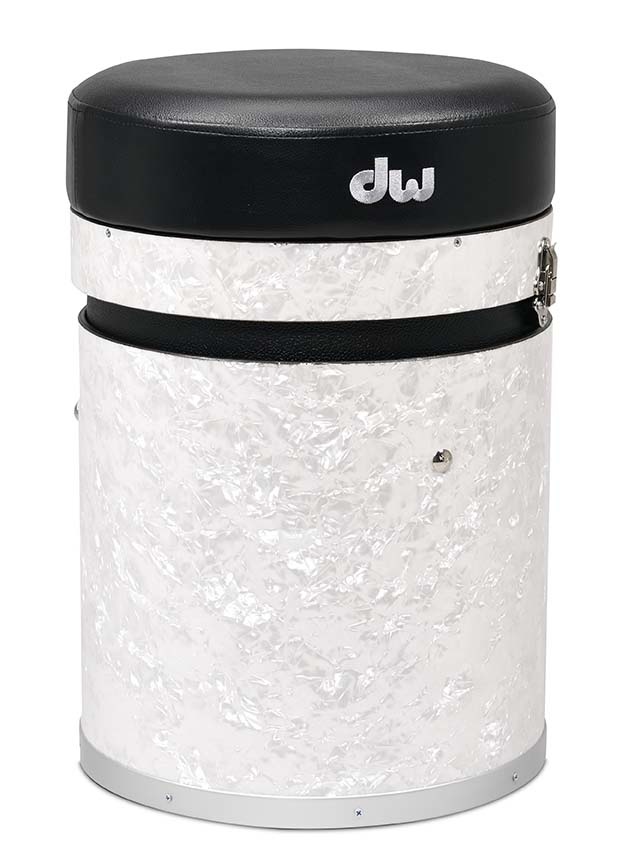 DW DW - DRFP6100AWM - Trap Case Throne, Adj Ht, White Marine ...