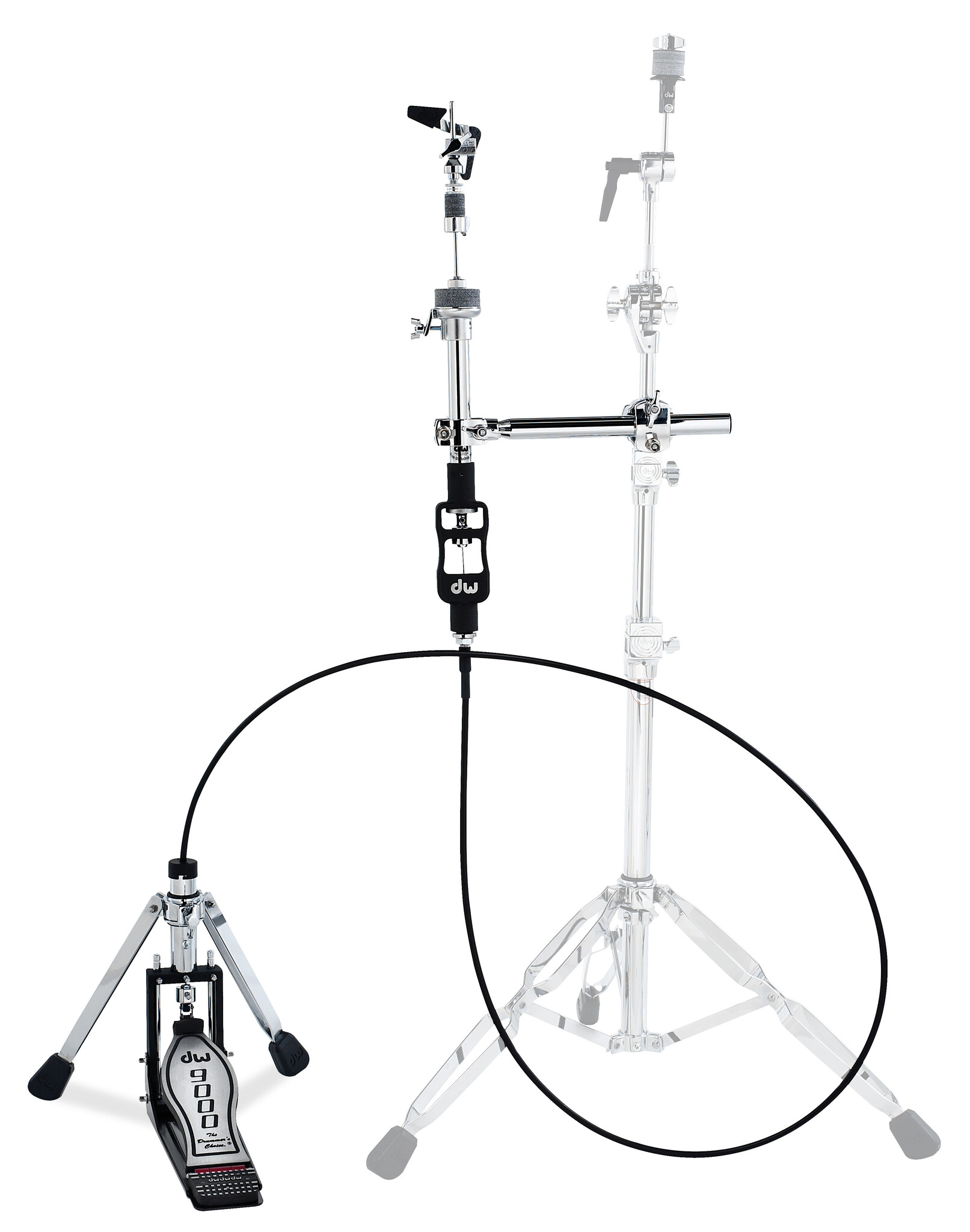 DW DW - DWCP9502LB15 - 9000 Series Remote Cable Hi-Hat, 15ft ...