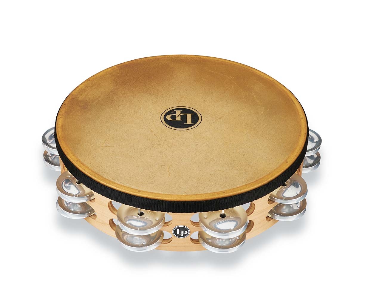 LP LP - LP384-AL - Pro 10" Double Row Headed Tambourine Bag - Aluminum ...