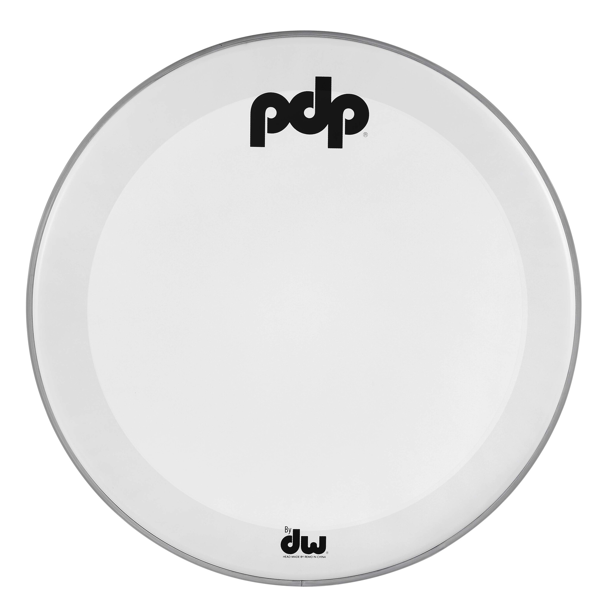PDP PDP - PDACDH18WCKR - 18" White Coated Logo Head - Professional Drum ...