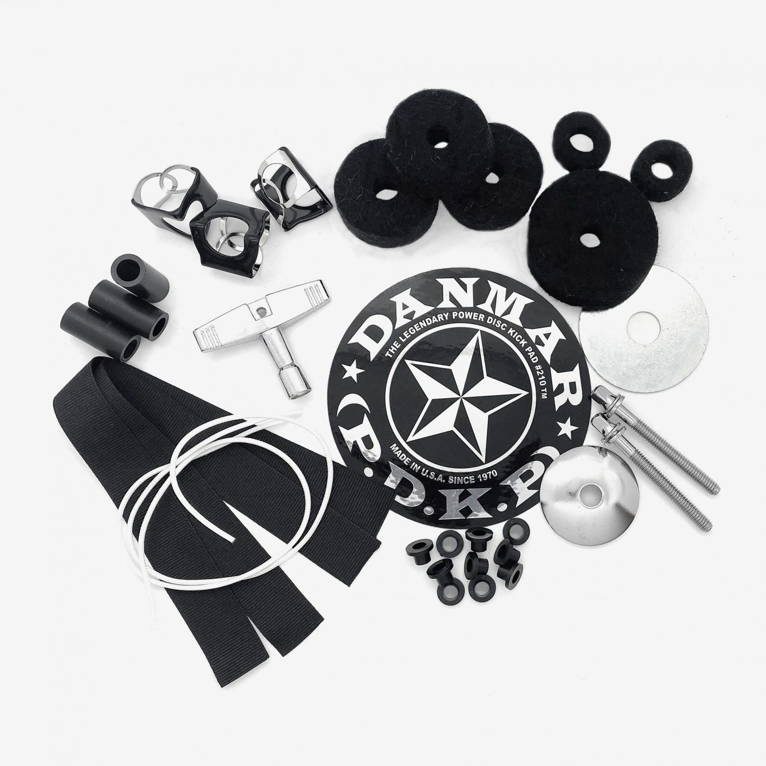 Danmar Percussion Danmar - 618 - Drum Tech Kit- 32 Piece Drum ...