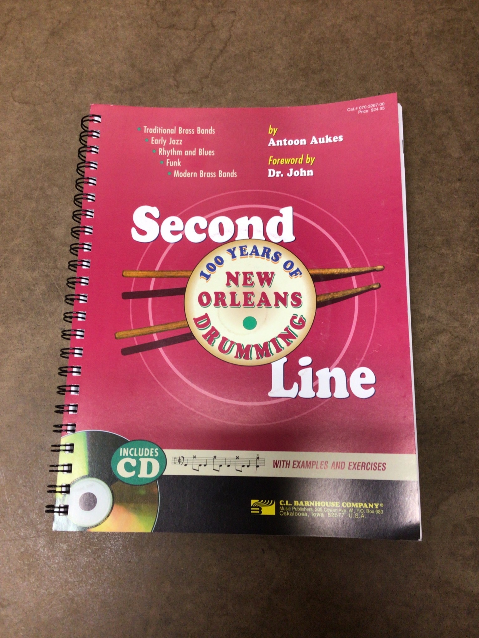 C. L. Barnhouse Second Line: 100 Years of New Orleans Drumming - by ...