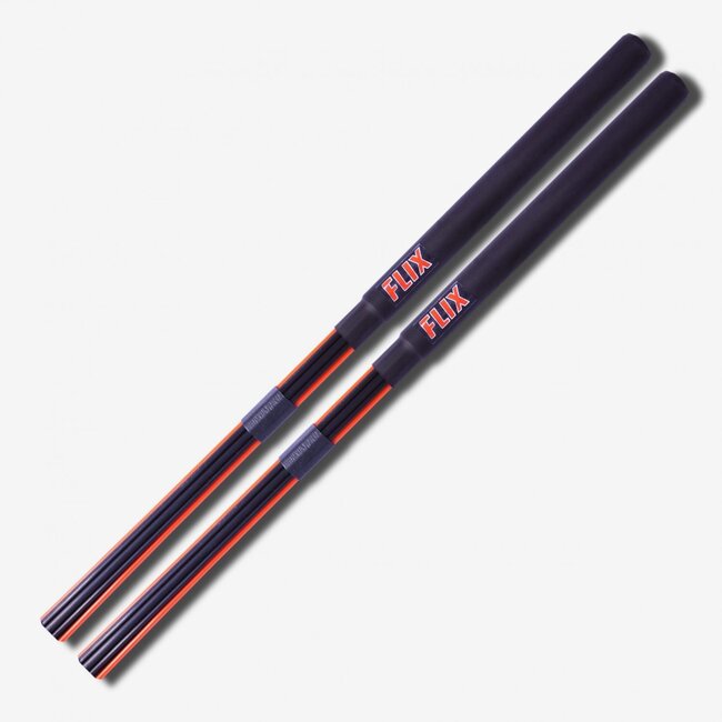 FLIX FLIX Sticks - FSH - Heavy - Black/Orange - Professional Drum Shop Inc