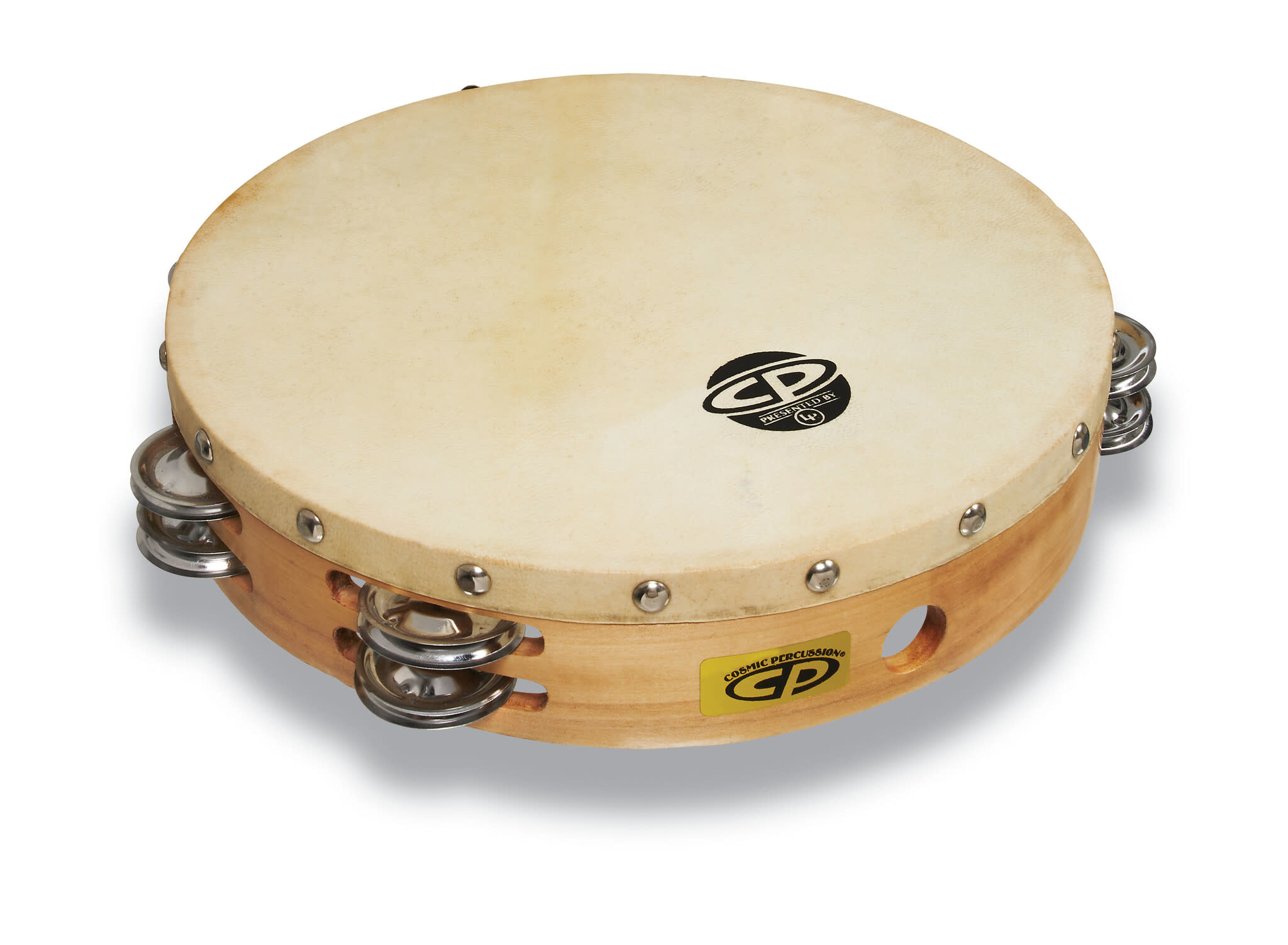 LP CP - CP380 - 10" Double Row Head Tambourine - Steel - Professional ...