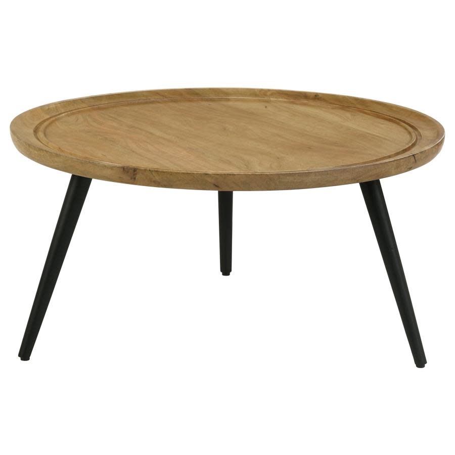 Zoe Round Coffee Table - Furniture Walk
