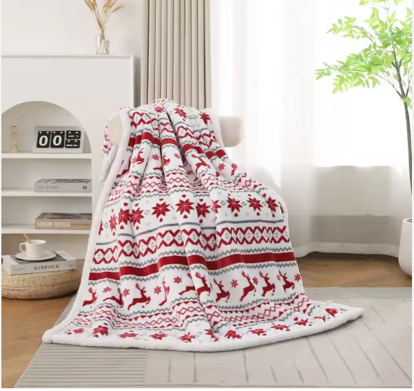 Reindeer Throw 2025 - Furniture Walk