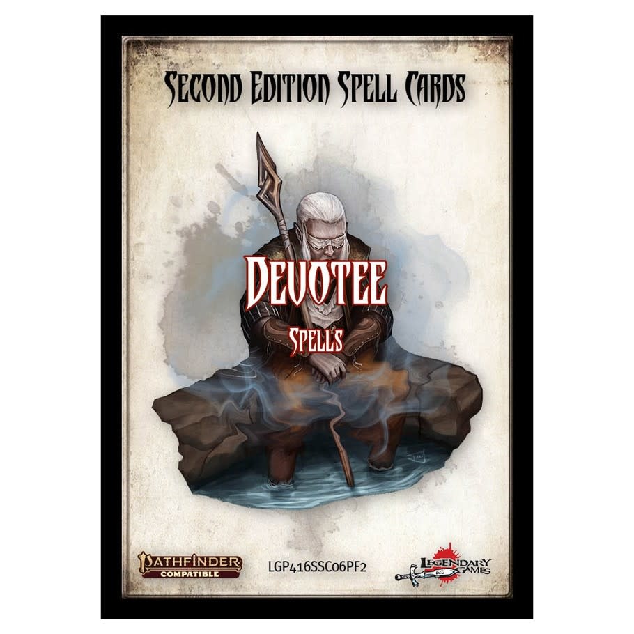 Pathfinder Spell Cards Devotee Spells - Hard Knox Games