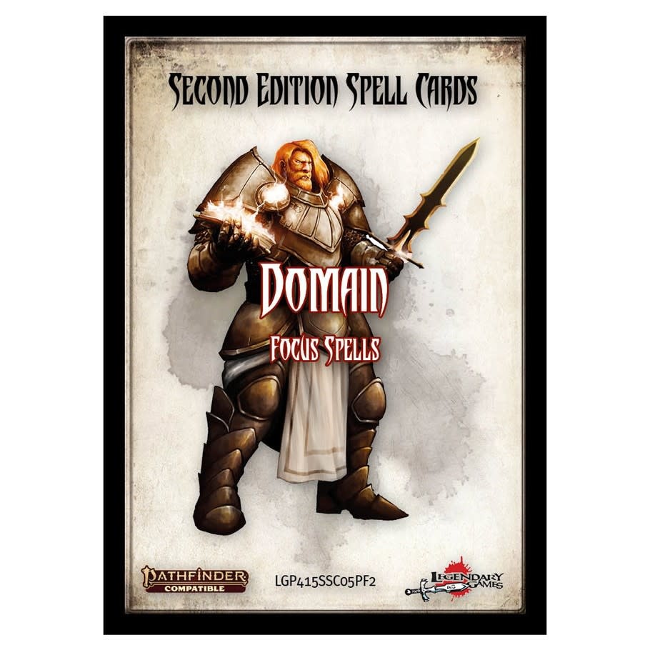 Pathfinder Spell Cards Domain Focus - Hard Knox Games