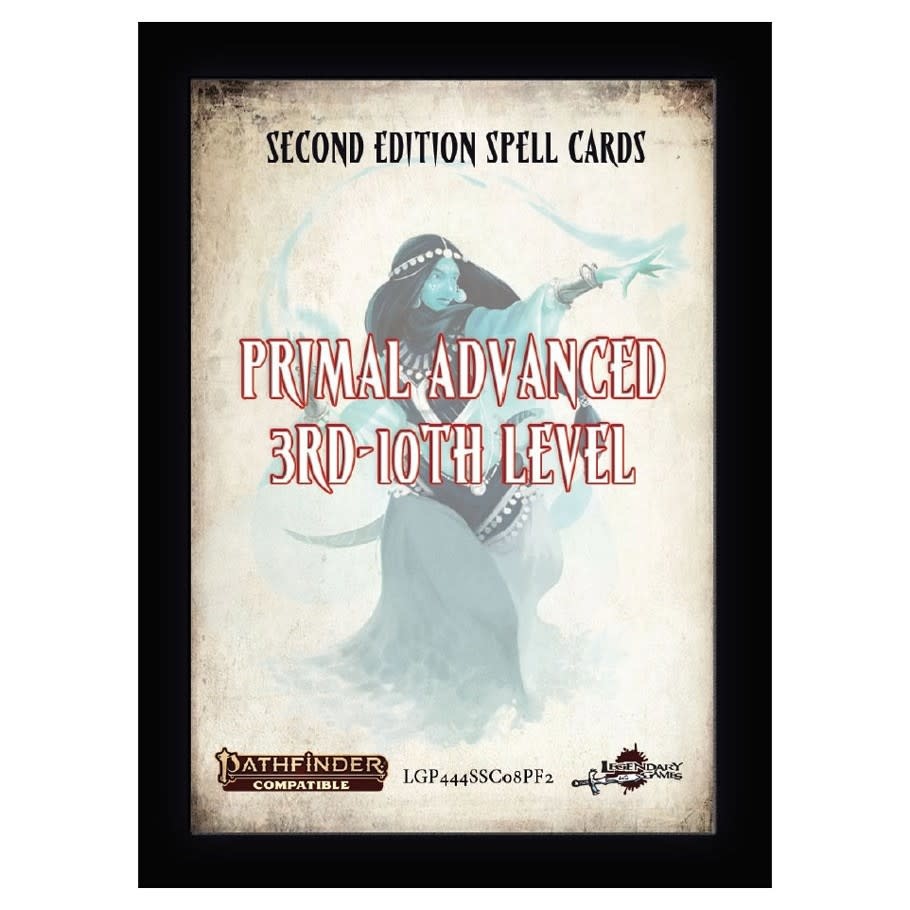 Pathfinder Spell Cards Primal Advanced - Hard Knox Games