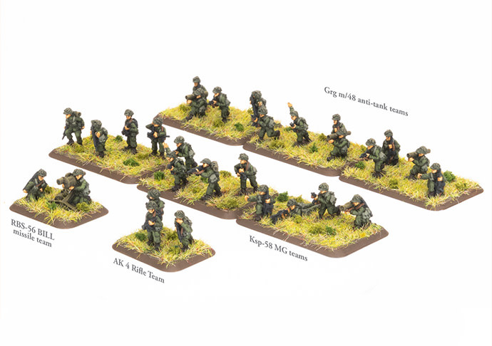 Team Yankee: Swedish Armoured Rifle Platoon - Hard Knox Games