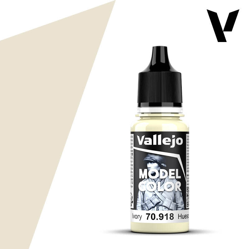 Vallejo Model Color 70.918 Ivory 17ml - Hard Knox Games