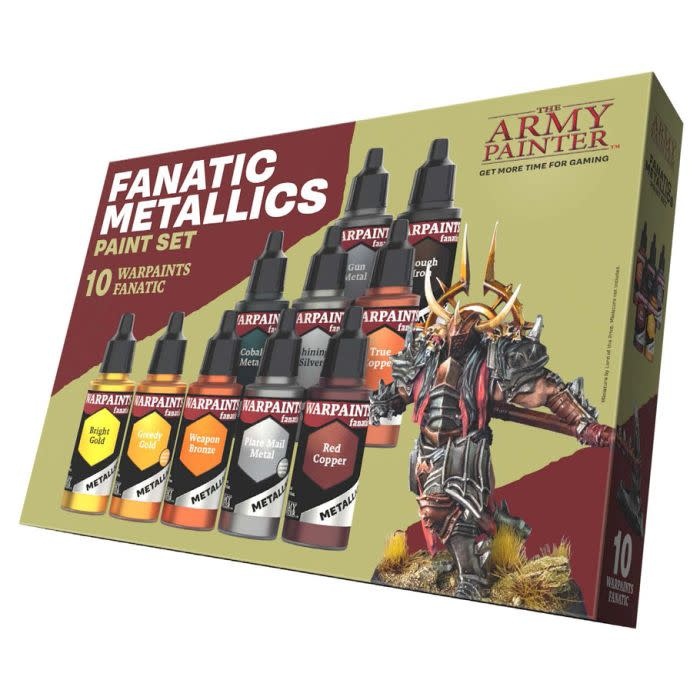 The Army Painter Warpaints Fanatic Metallic Set - Hard Knox Games