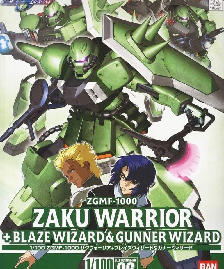 Gundam ZGMF-1000 Zaku Warrior + Blaze Wizard & Gundam Wizard - Hard Knox Games