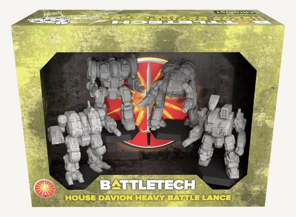 Battletech: Davion Heavy Battle Lance - Hard Knox Games