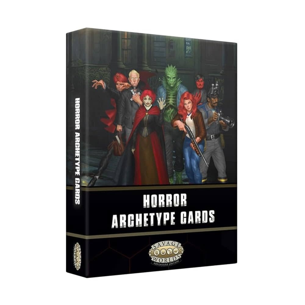 Savage Worlds Horror Archetype Cards - Hard Knox Games