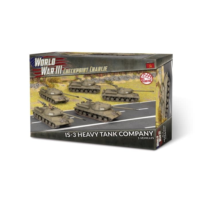 WW3: Checkpoint Charlie: IS-3 Heavy Tank Company (5) - Hard Knox Games