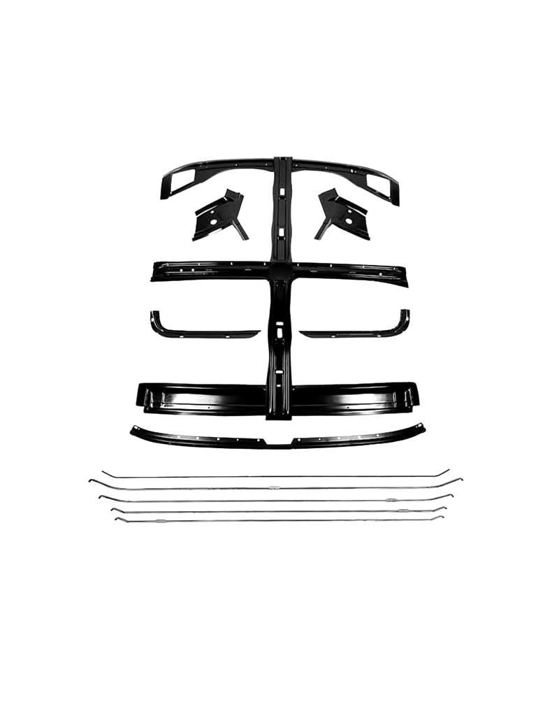 1968 Camaro Interior Inner Rocker Panel Support Braces Pair For 1967 ...