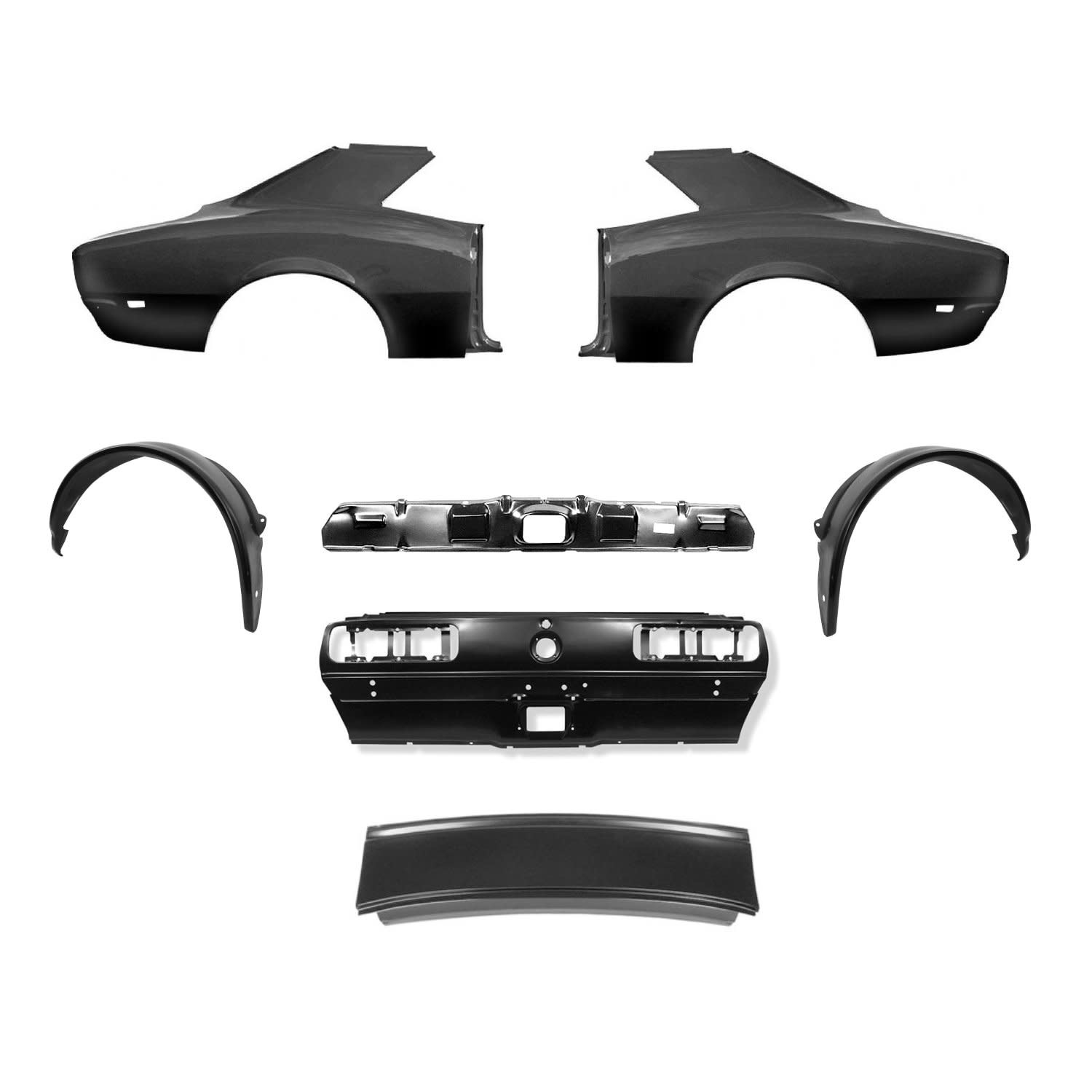 1968 Camaro Coupe Rear Body Kit Outer Southern Camaro