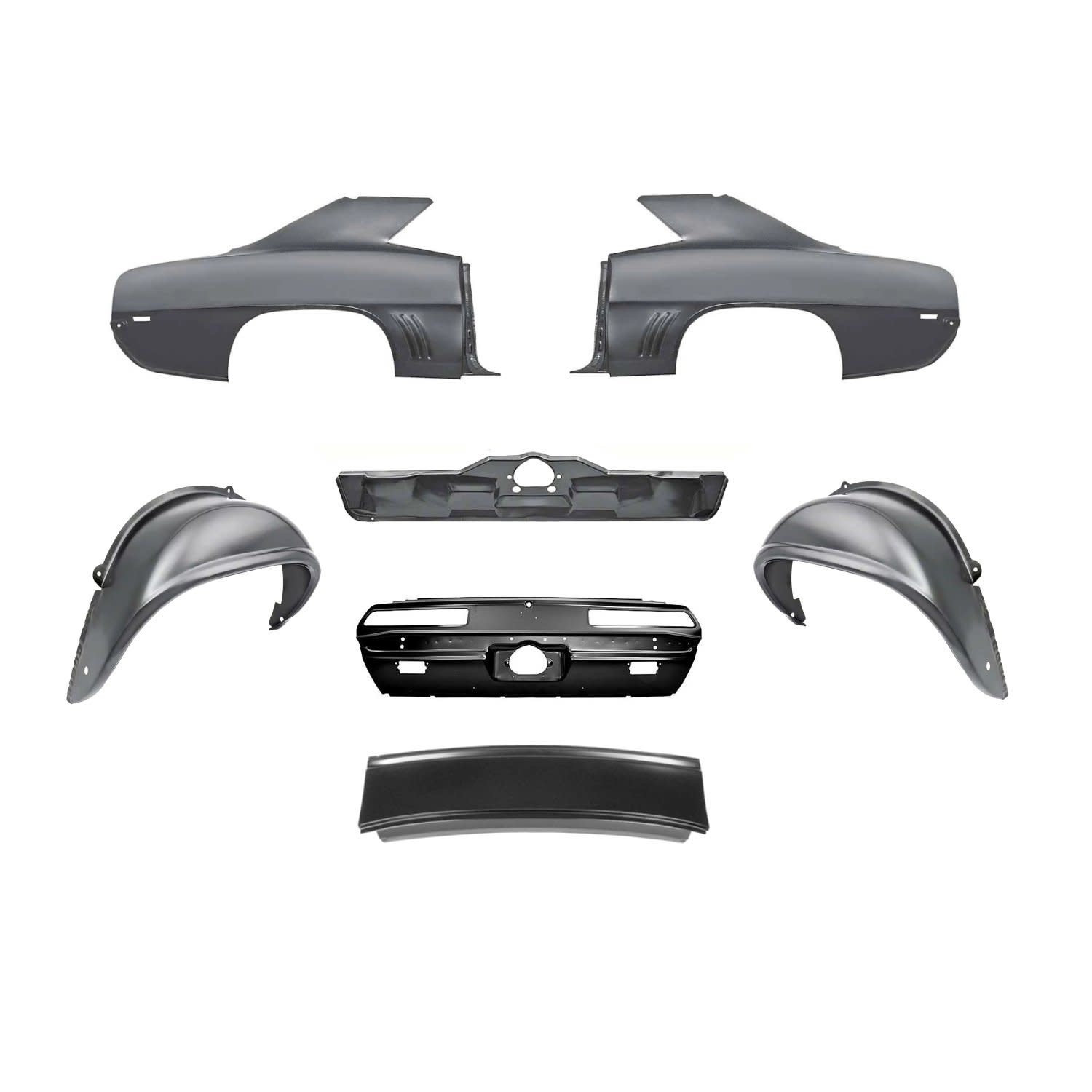 1969 Camaro Coupe Rear Body Kit Outer - Southern Camaro