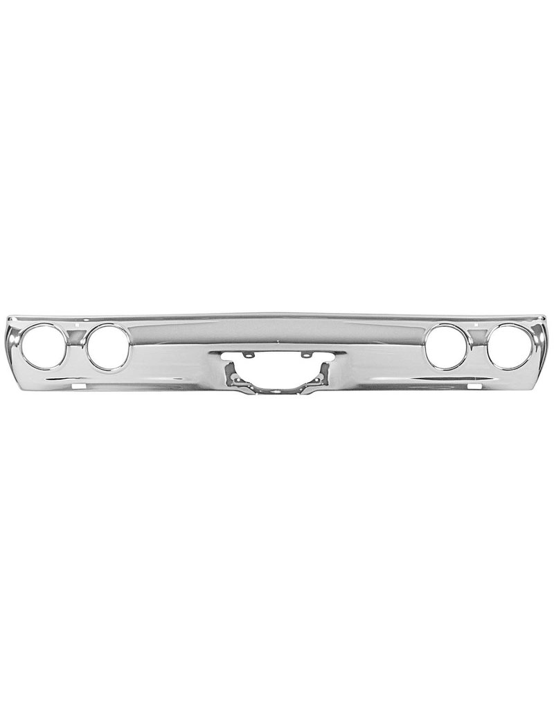 1971-72 Chevelle Rear Bumper - Chrome - Southern Camaro