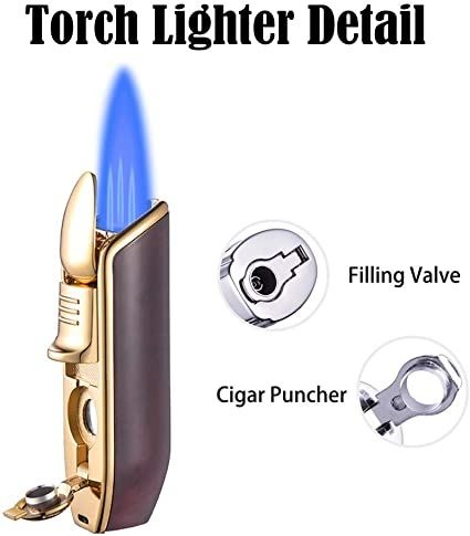 TRIPLE TORCH LIGHTER FUJIMA - Cigar and Smoke Shop