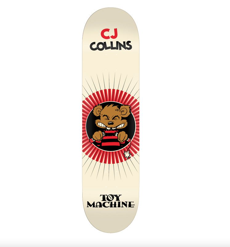 Toy Machine Coltoons Series CJ Collins 8.0 - Tommy's Bicycle Shop